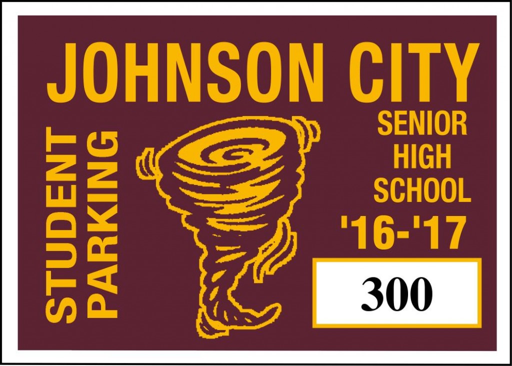 High School Parking Decals & Stickers - Parking Permit Outlet - Lees